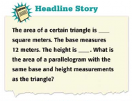 Area and Perimeter: Lesson 6 – Elementary Math